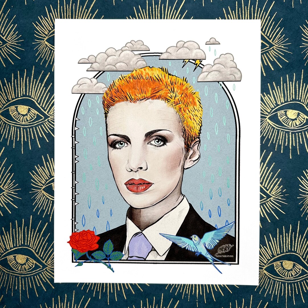 Annie Lennox Portrait Art Print - Etsy