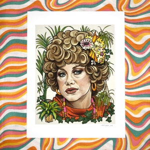 Mrs. Roper Portrait Art Print - Etsy