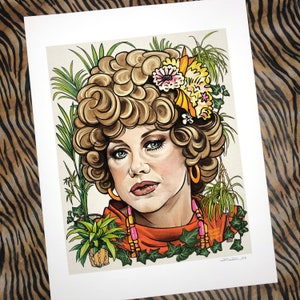 Mrs. Roper Portrait Art Print - Etsy