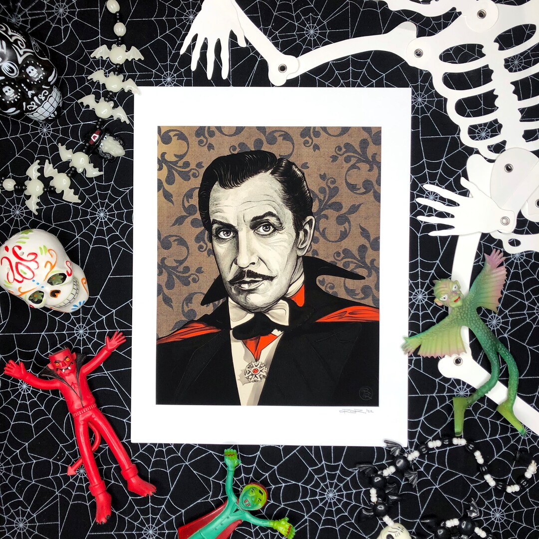 Vincent Price Portrait Art Print - Etsy