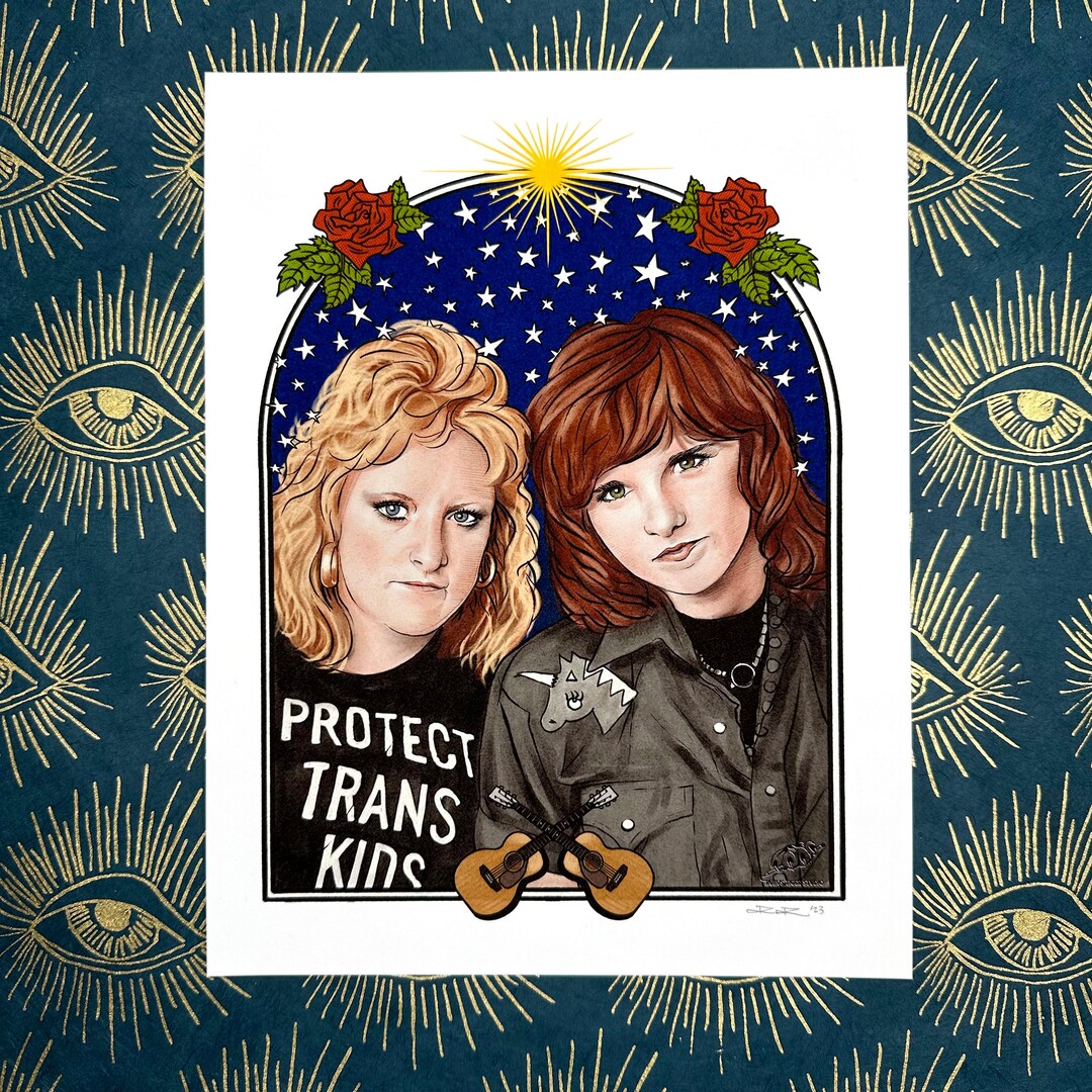 Indigo Girls Portrait Art Print - Etsy
