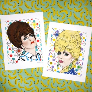 Kate Pierson of the B-52's Portrait Art Print - Etsy