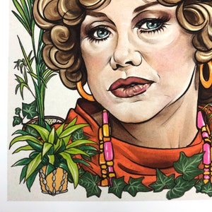 Mrs. Roper Portrait Art Print - Etsy