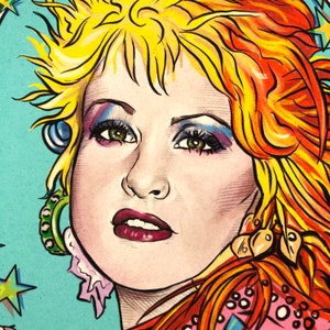 Cyndi Lauper Portrait Art Print - Etsy