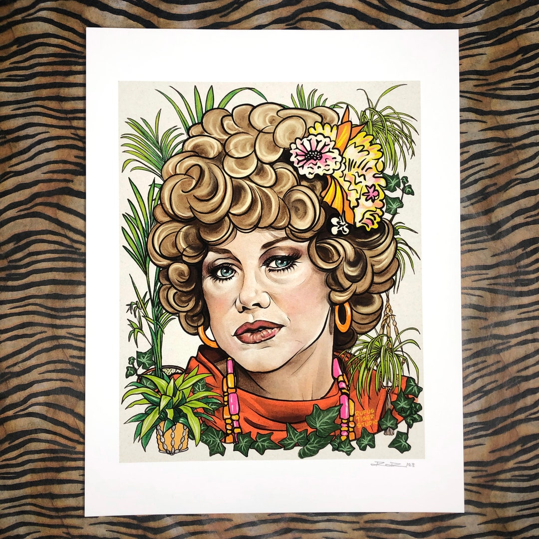 Mrs. Roper Portrait Art Print - Etsy
