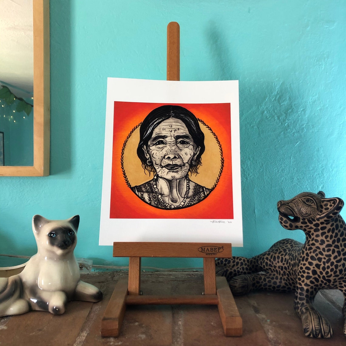 Whang-od Portrait Art Print - Etsy