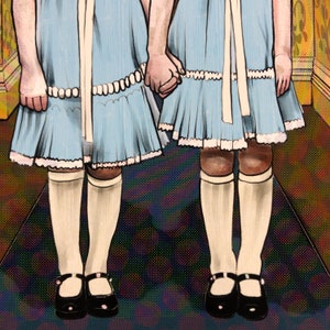 The Grady Sisters - the Twins - the Shining Art Print - Etsy