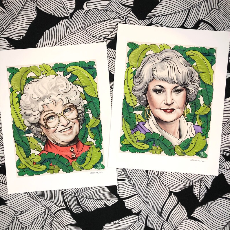 Bea Arthur Portrait Art Print - Etsy