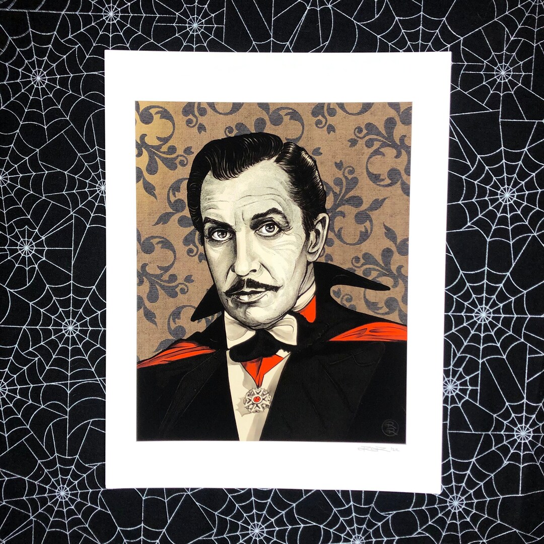 Vincent Price Portrait Art Print - Etsy