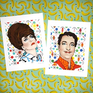 Kate Pierson of the B-52's Portrait Art Print - Etsy