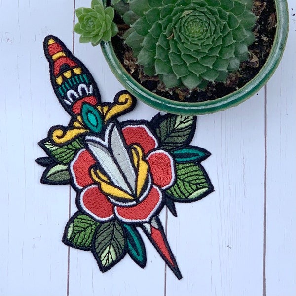 Rose Patch - Etsy