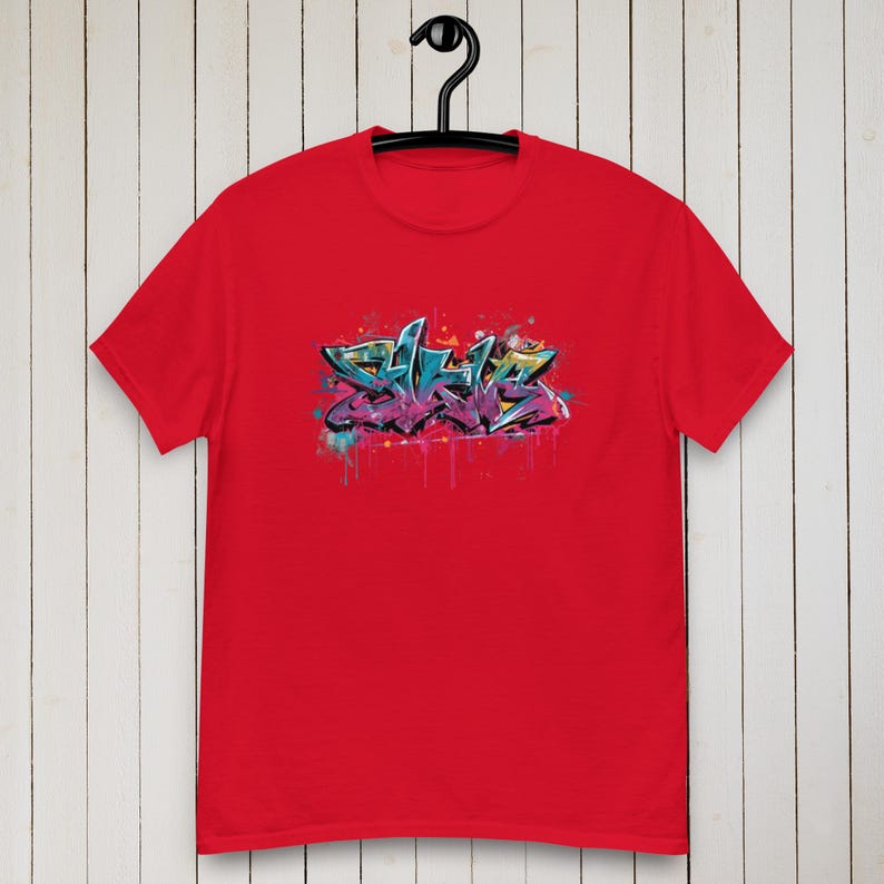 Spannende Graffiti T Shirt Ebenbild