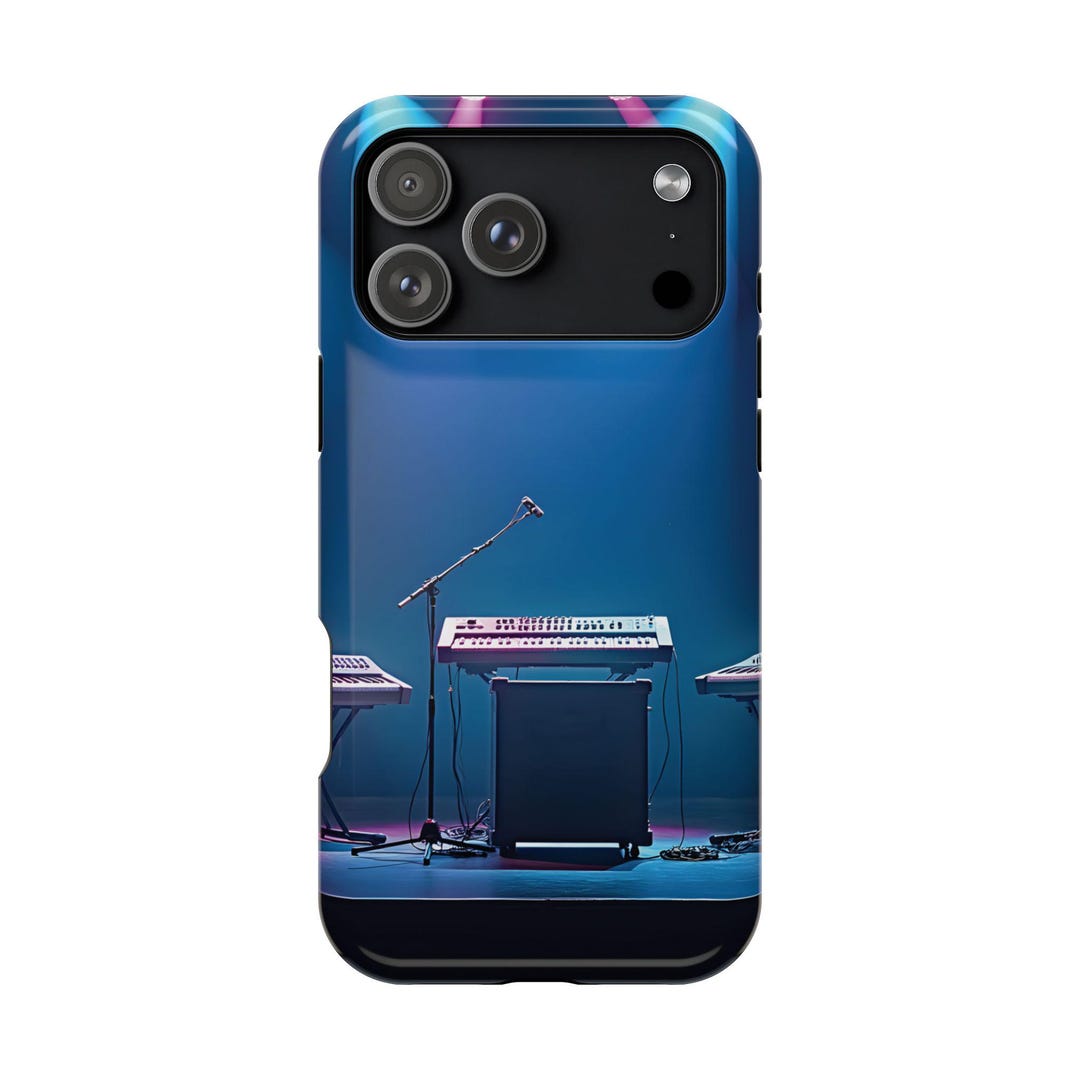 Electric Keyboard Phone Case: Stage Lights Music Lover Gift - Etsy
