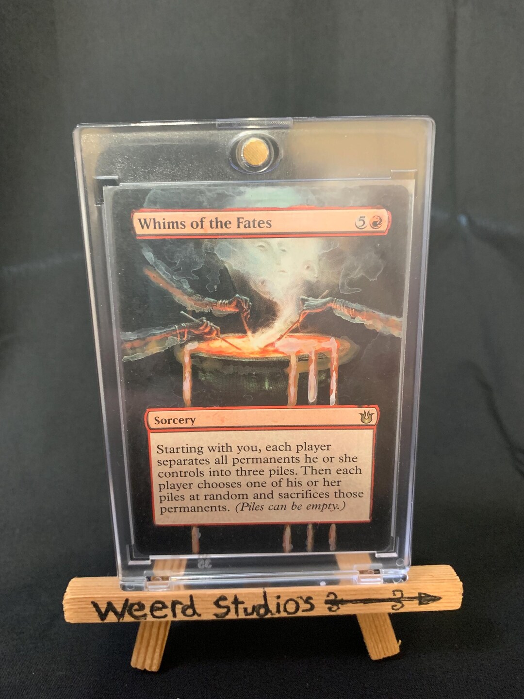 Mtg Whims of the Fates Hand Painted Alter Border Extension for Magic ...