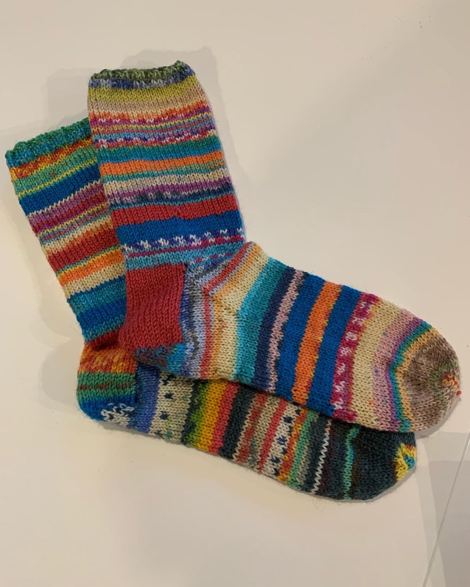 Babies Toddlers and Children Scrappy Sock Knitting Kit With - Etsy