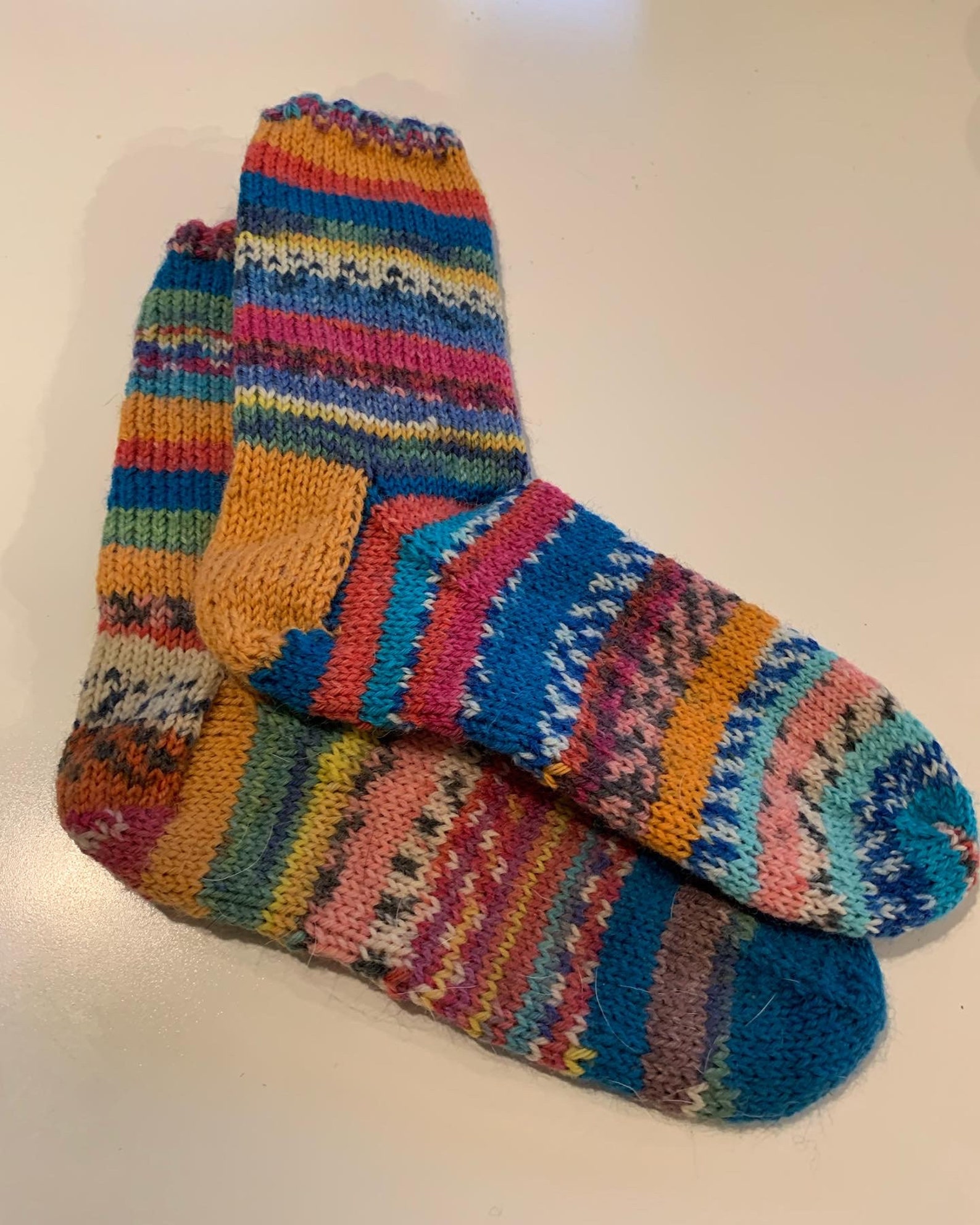 Babies Toddlers and Children Scrappy Sock Knitting Kit With - Etsy