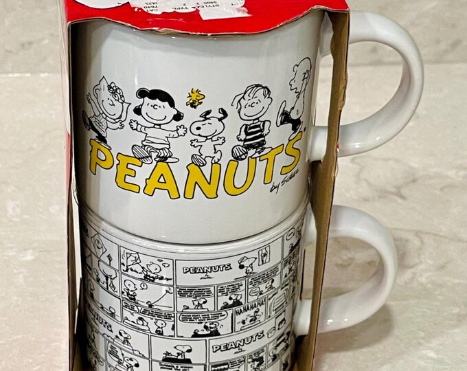 Charlie Brown and Gang Mug, Peanuts Mug, Peanuts Coffee Mug, Snoopy Mug ...