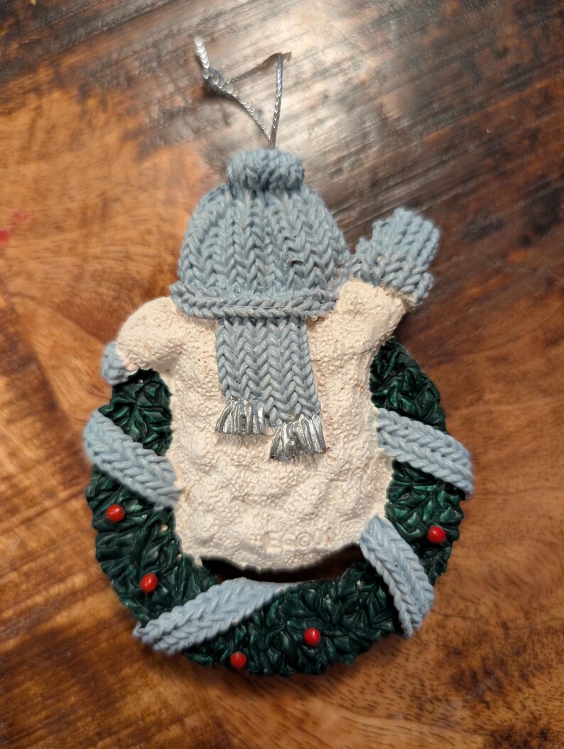 Vintage Snow Buddies Tree Ornaments - Bring Home a Hug for Your Tree - Etsy