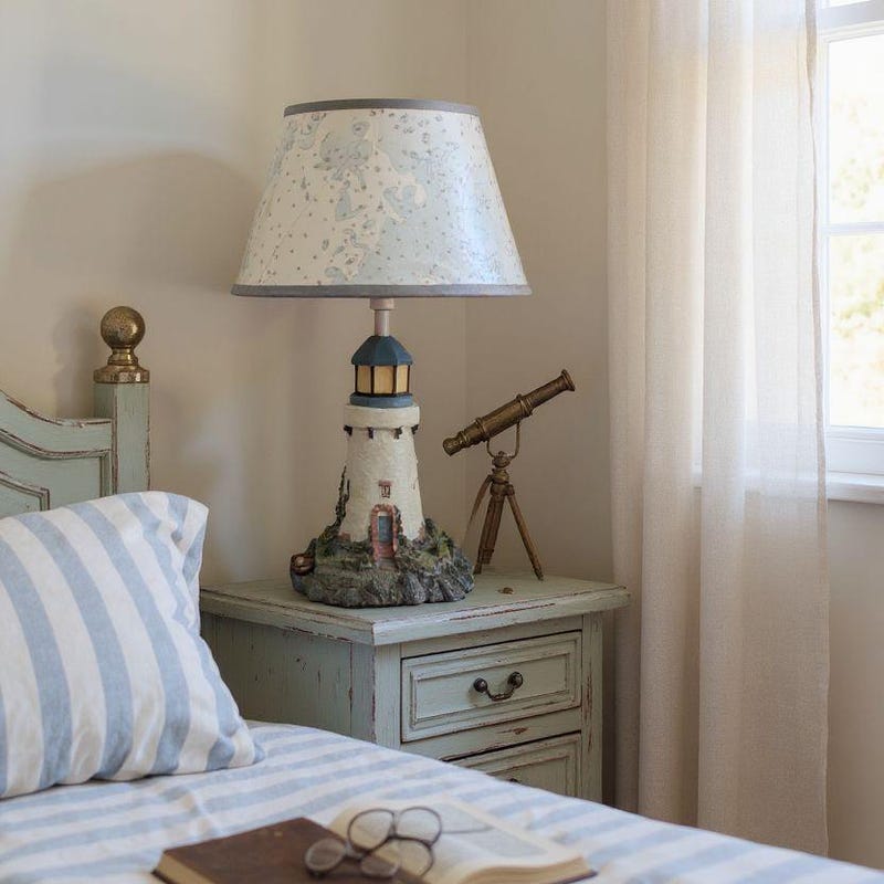 Lighthouse Lamp - Etsy UK