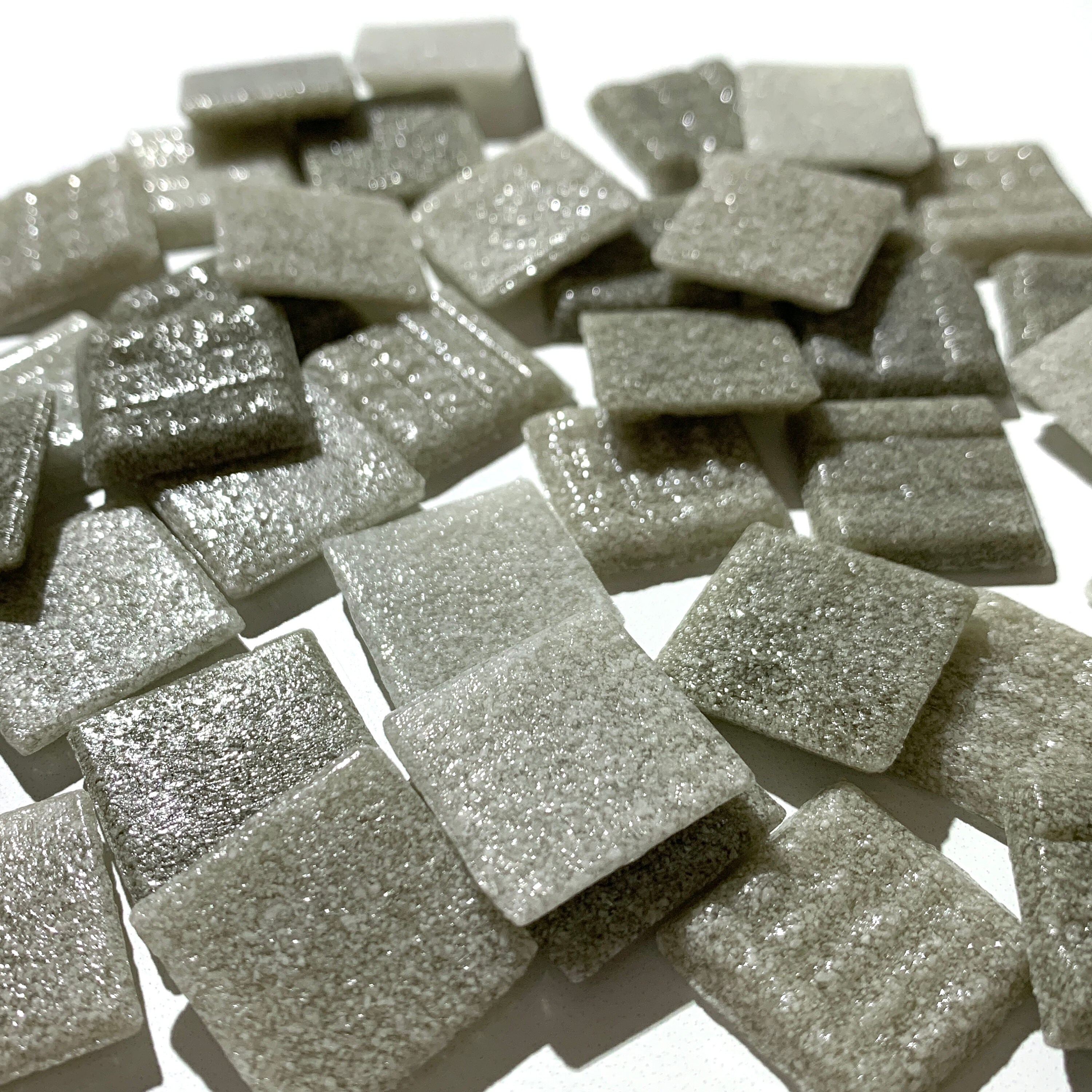 Mosaic Tile Smoky Mix Glass Vitreous Glass Tile Gray Glass Tile for ...