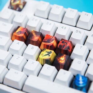 AATROX Keycaps Custom Keycaps LOL Keycaps Champion Keycaps Eight ...