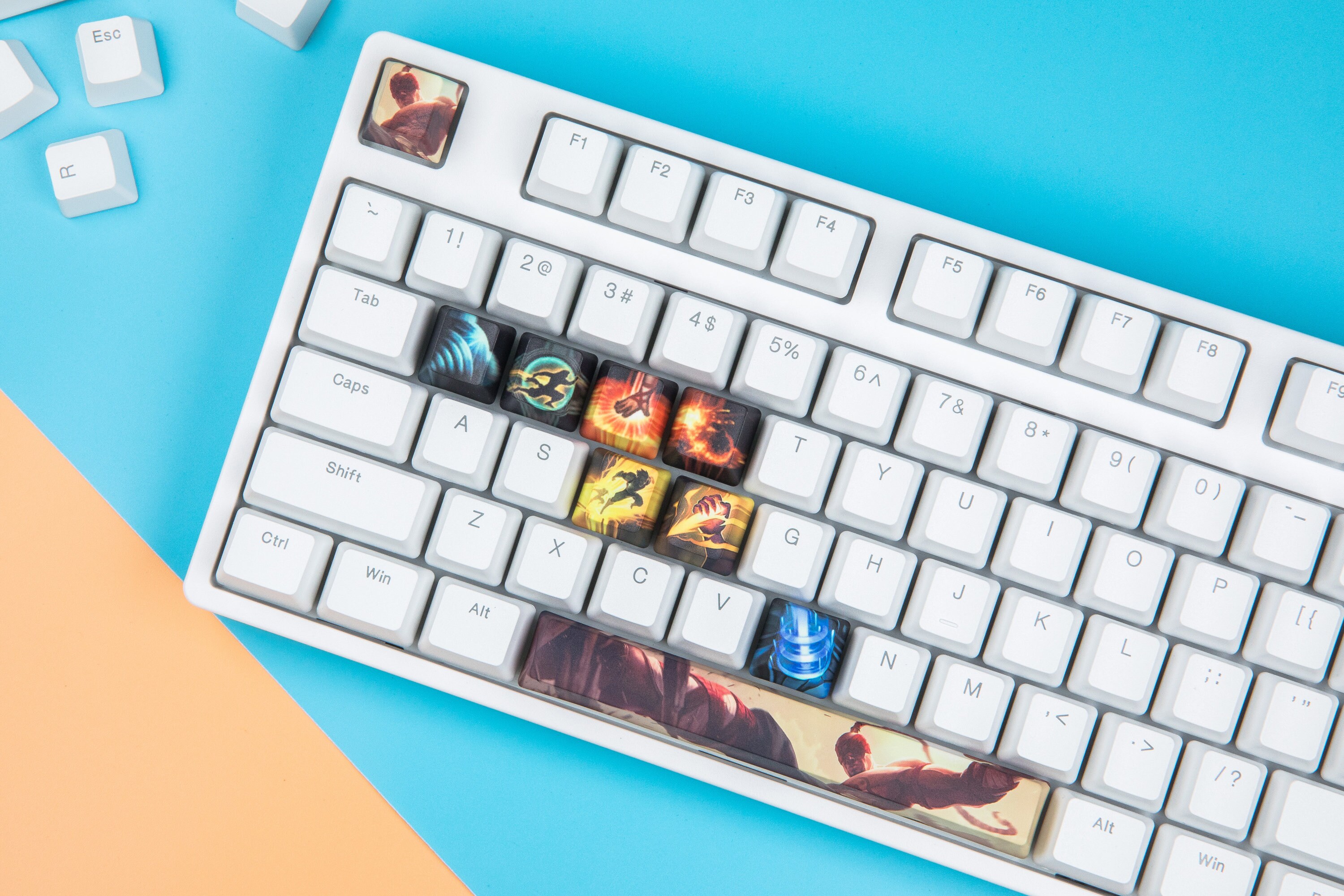 LEE SIN Keycaps LOL Keycaps Champion Custom Champion | Etsy Ireland