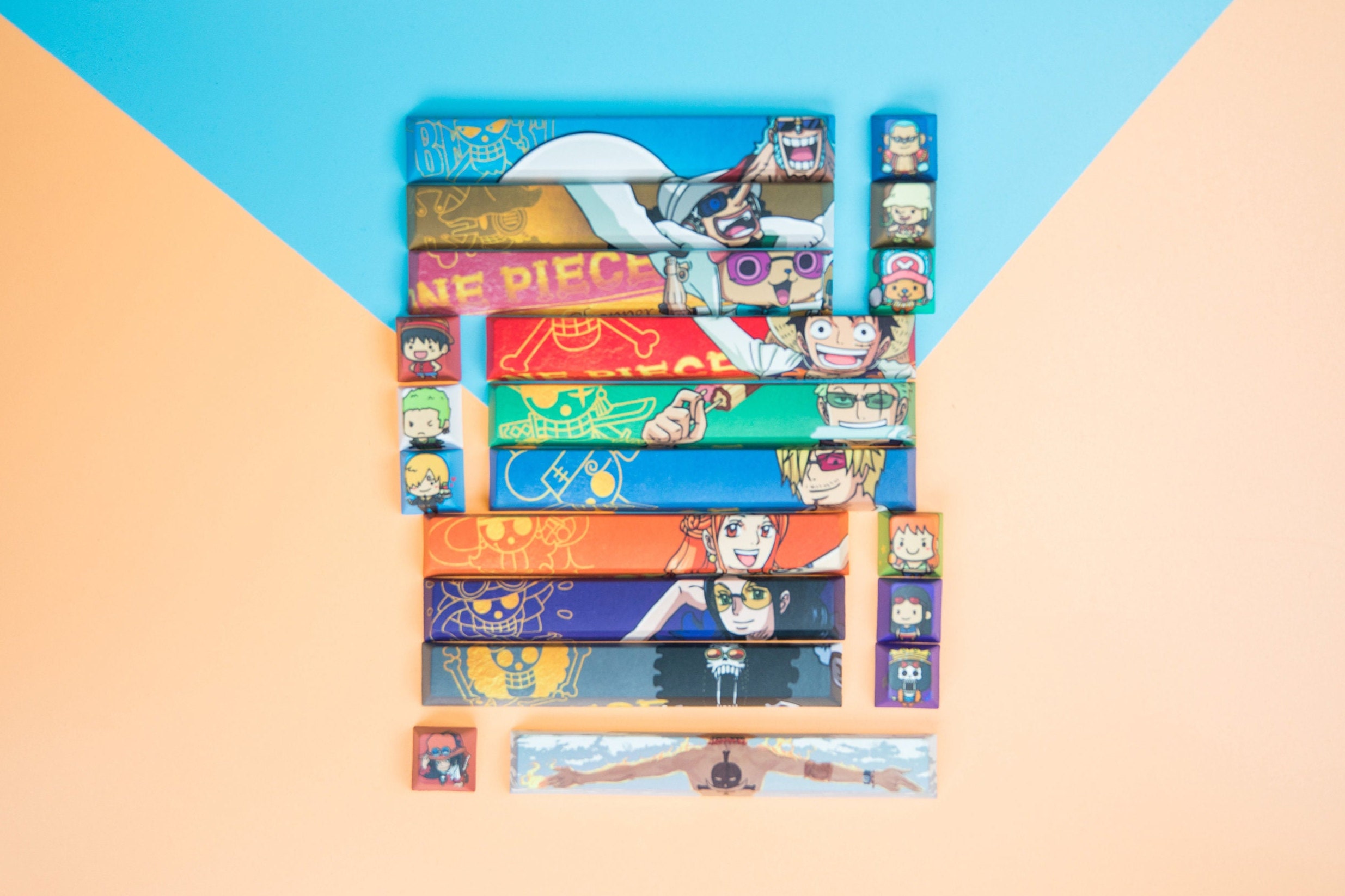 Anime Keycaps Hot Blood Keycaps Character Keycaps Full Set - Etsy