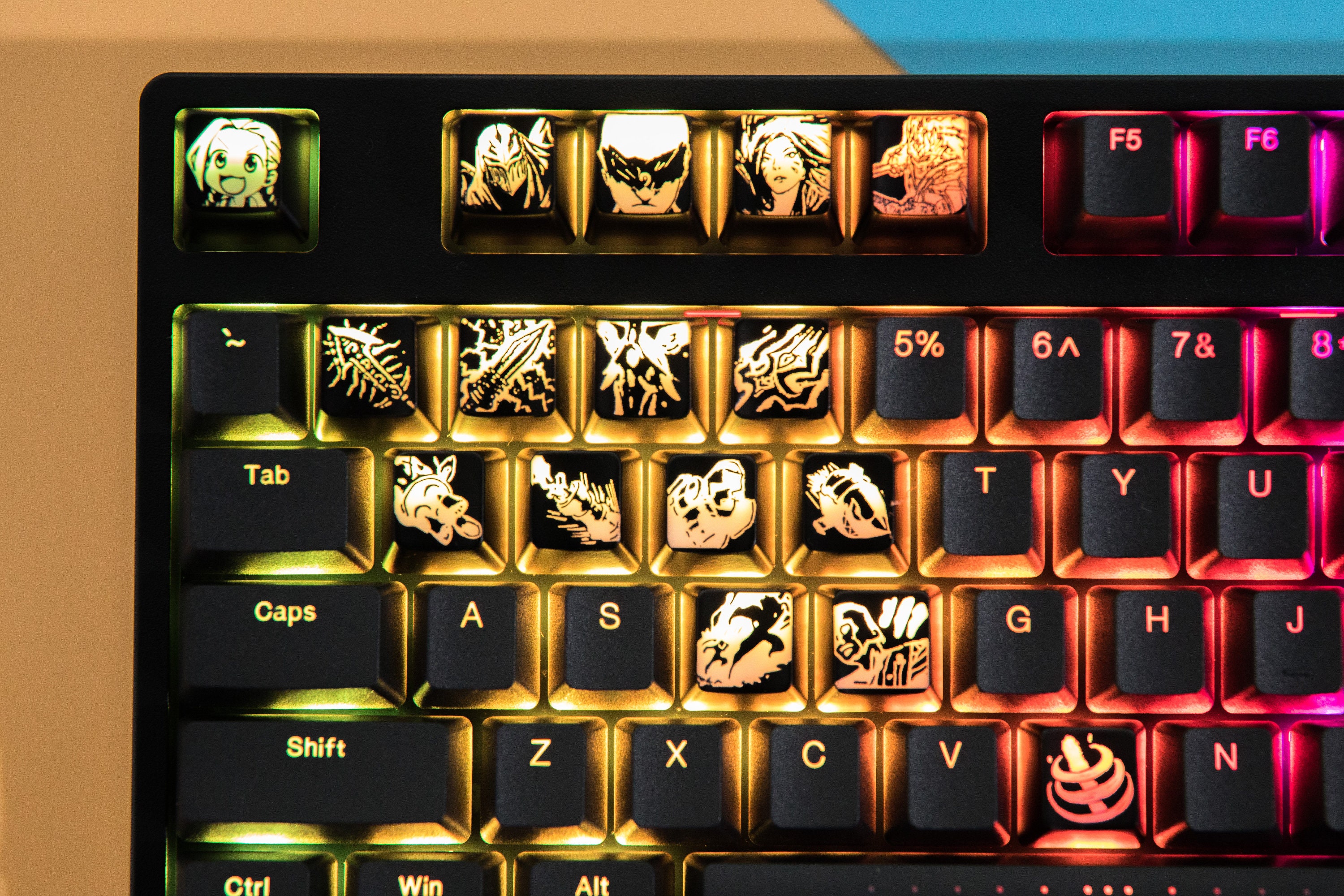 Jinx Keycaps LOL Keycaps Champion Custom Custom Keycaps | Etsy UK