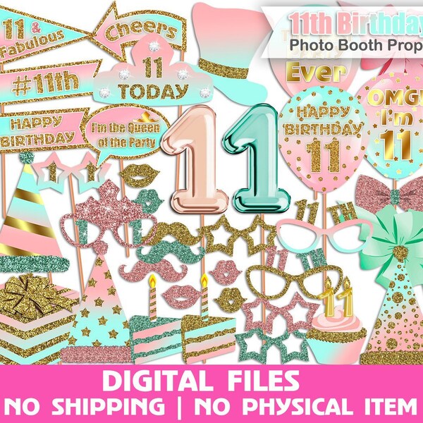 Preppy Photo Booth Props - Etsy