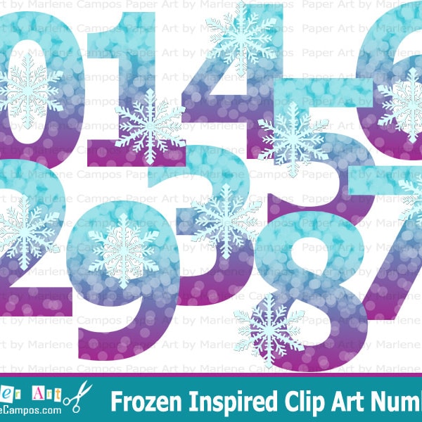 Snowflake Clip Art - Etsy