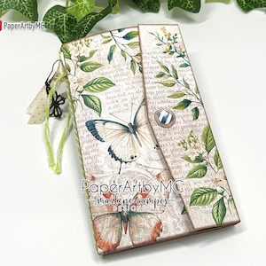 Botanical Ephemera Storage Folio for Junk Journals, Organizer for Paper ...