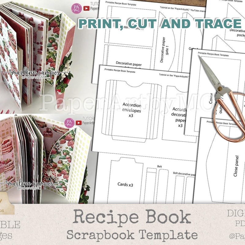 Recipe Album Kits - Etsy UK