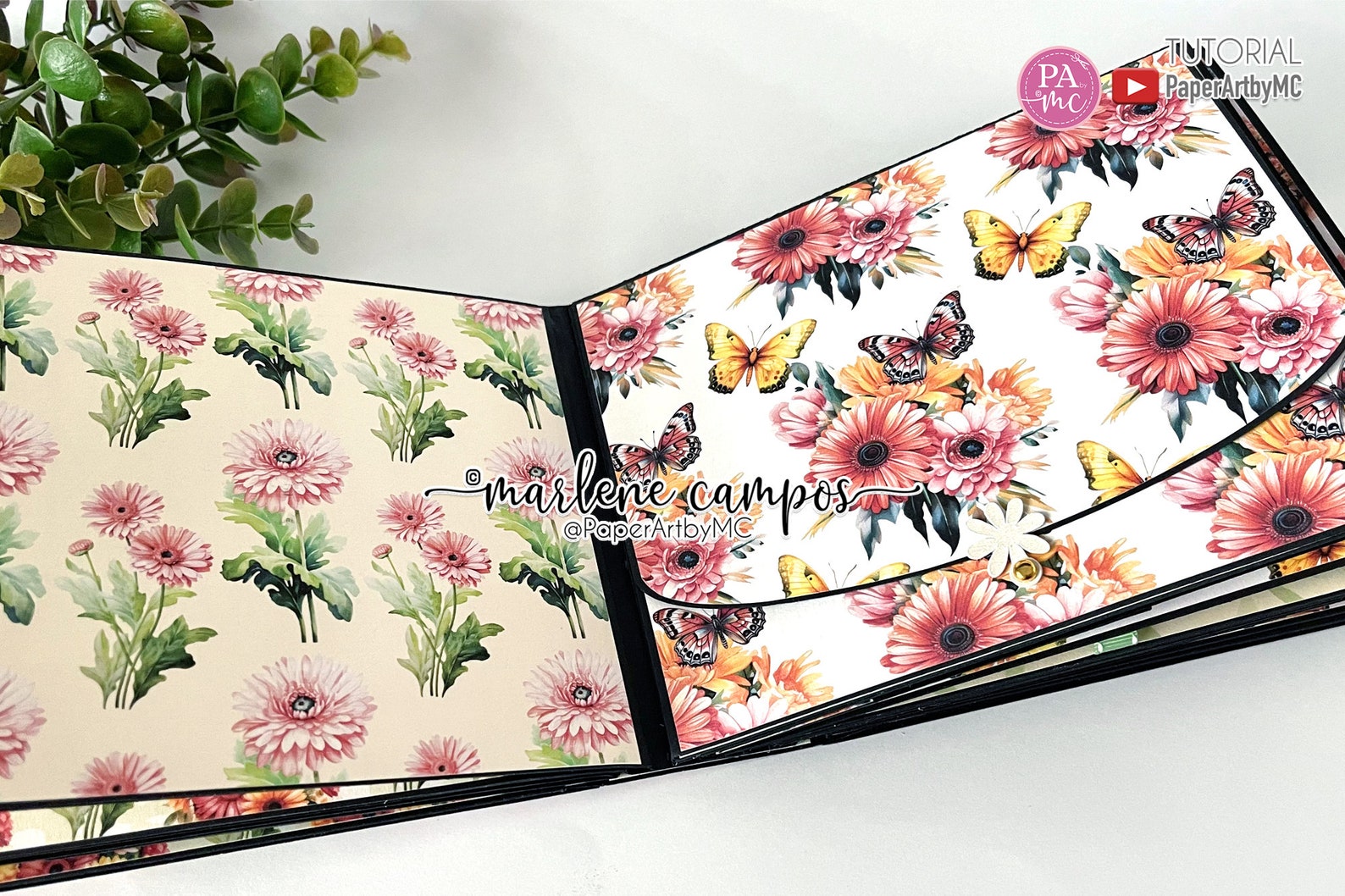 Scrapbook Album, Cutting File SVG, Interactive Album Base, Mini Album ...
