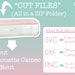 Scrapbook Album, Cutting File SVG, Interactive Album Base, Mini Album ...