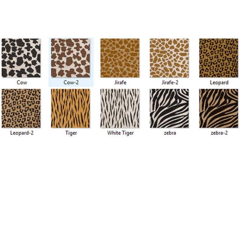Linen Animal Skin Digital Paper Animal Print Wild Animal | Etsy
