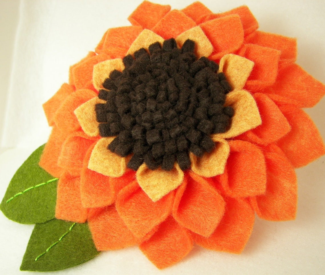 Instant Download PDF Pattern Flower Tutorial No Sew 3 - Etsy