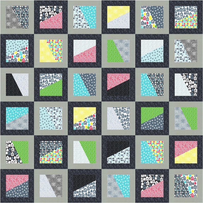 Instant Download PDF Quilt Pattern Flip Flop Easy Jelly - Etsy