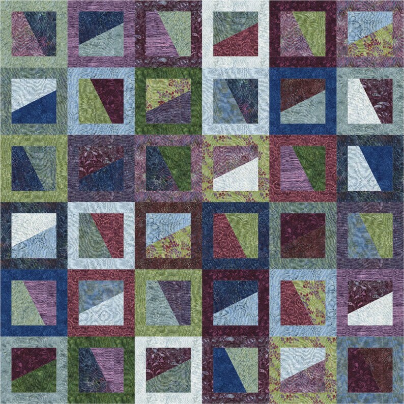 Instant Download PDF Quilt Pattern Flip Flop Easy Jelly - Etsy