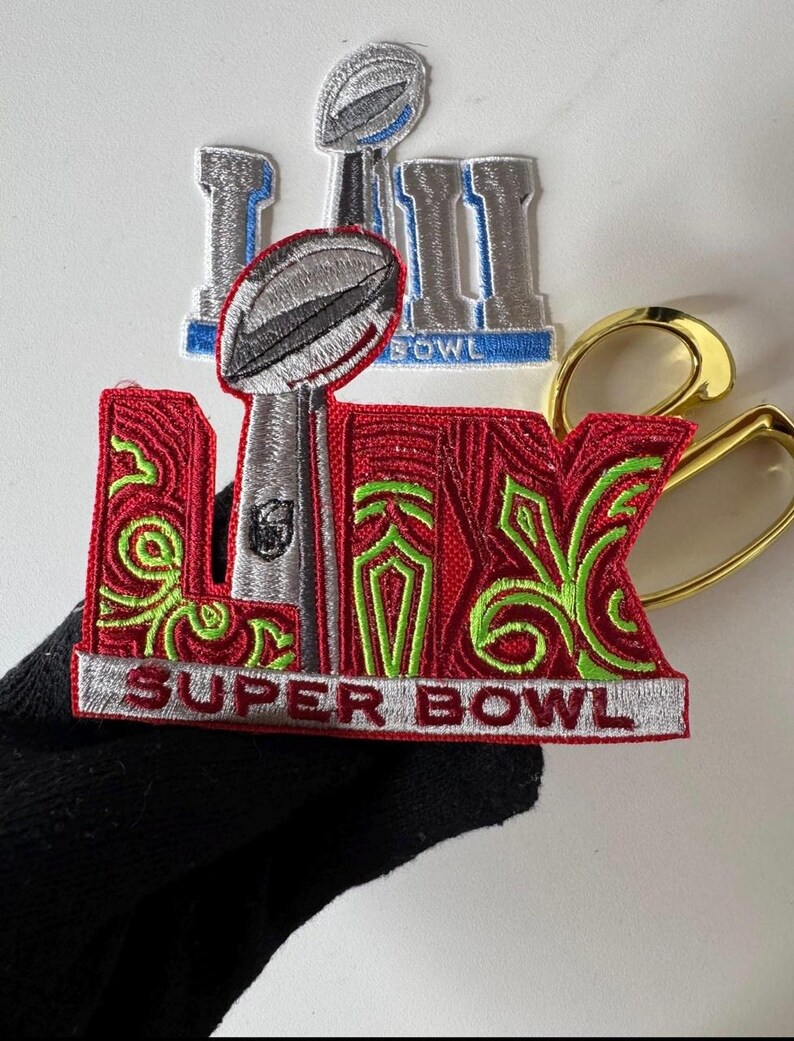 Philadelphia Eagles Super Bowl Patches: LII & LIX, Embroidered Fabric - Etsy
