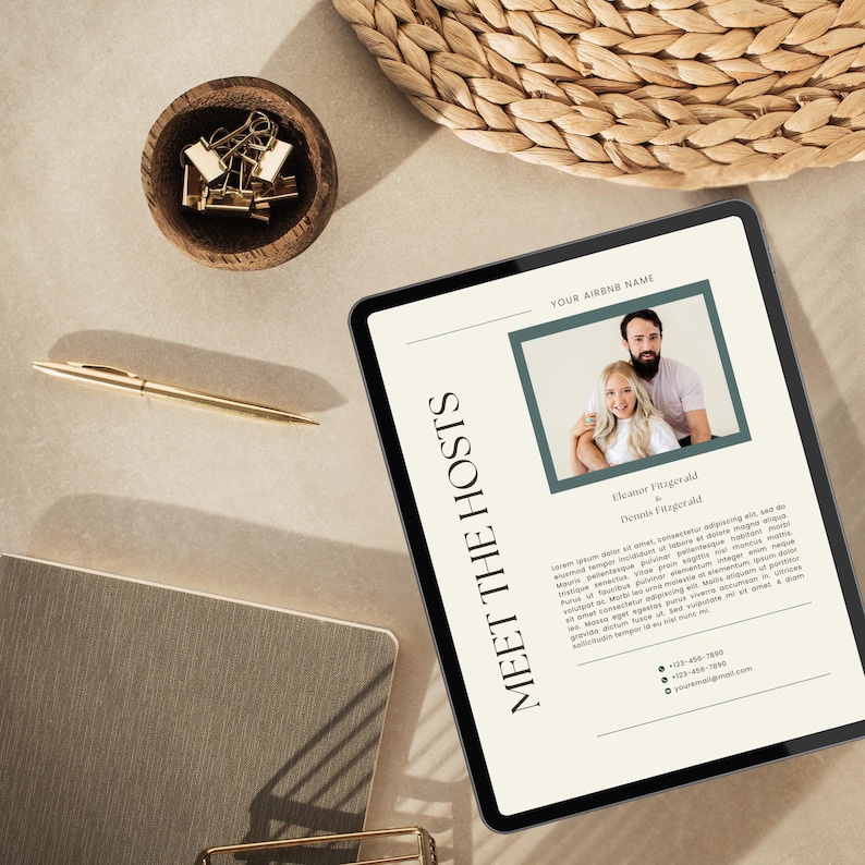 Airbnb Vrbo Welcome Book Printable Cabin Themed Guest Book Template ...