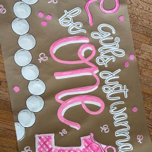 Custom Hand-painted Birthday Banner: Personalized Name & Age - Etsy