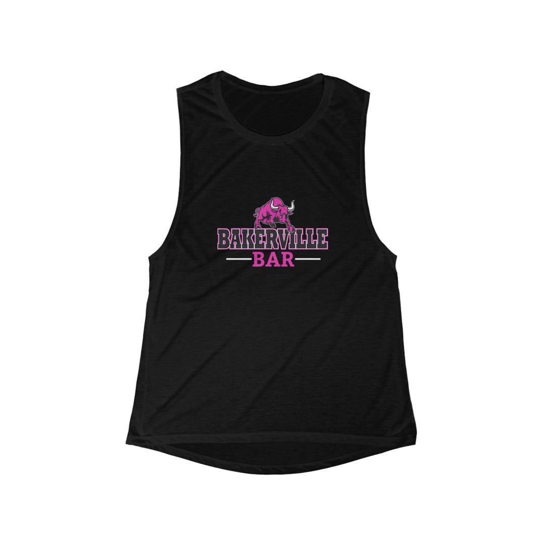Bakerville Bar Breast Cancer Awareness Flowy Tank - Etsy