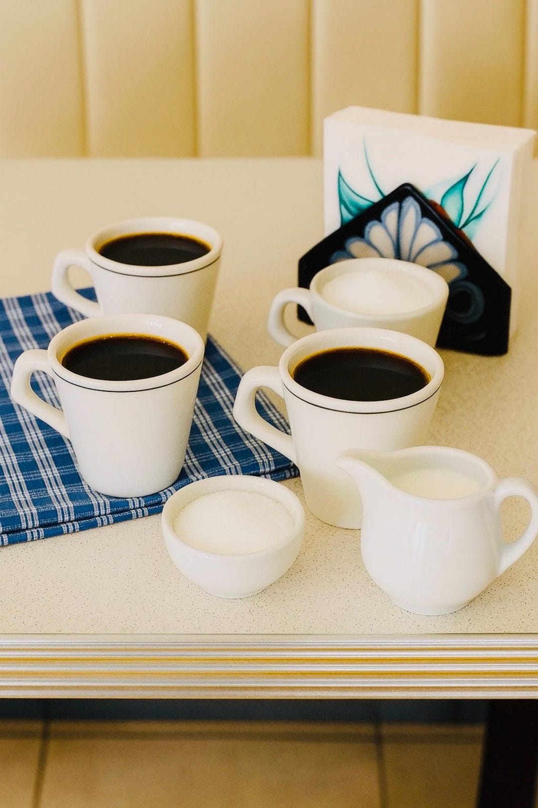 Set of 4 Dudson Armorlite Diner Mugs | 1950s Stoke-on-trent English ...