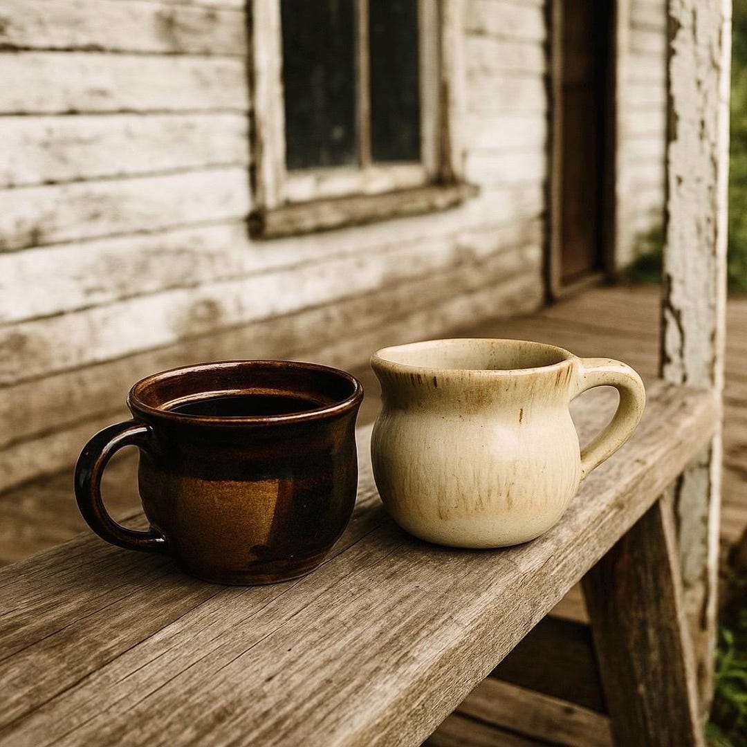 Oatmeal Vintage Studio Pottery Creamer Pitcher - Etsy