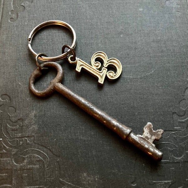Mixed Metal Keyring - Etsy