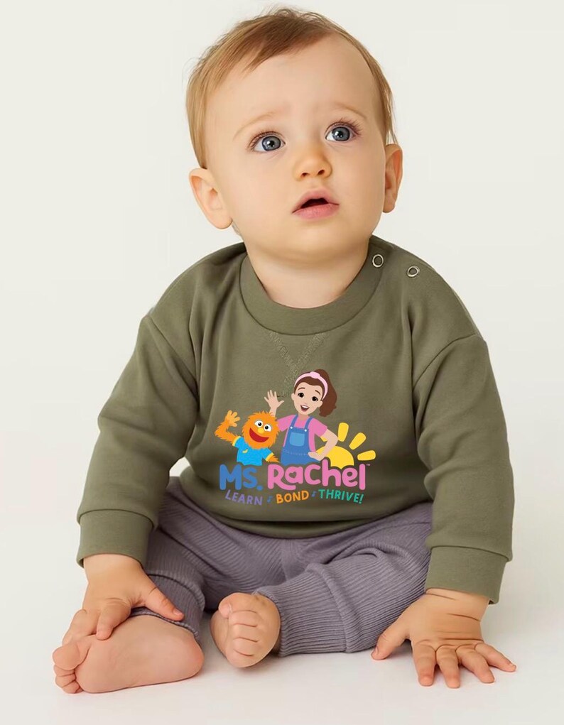 Ms Rachel Sweatshirt, Ms Rachel Birthday Gift, Herbie, Georgie, Julie ...