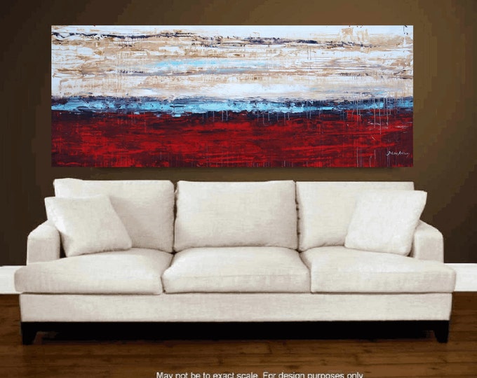 Art Painting Large Painting 72" X30" Abstract Painting , From Jolina ...
