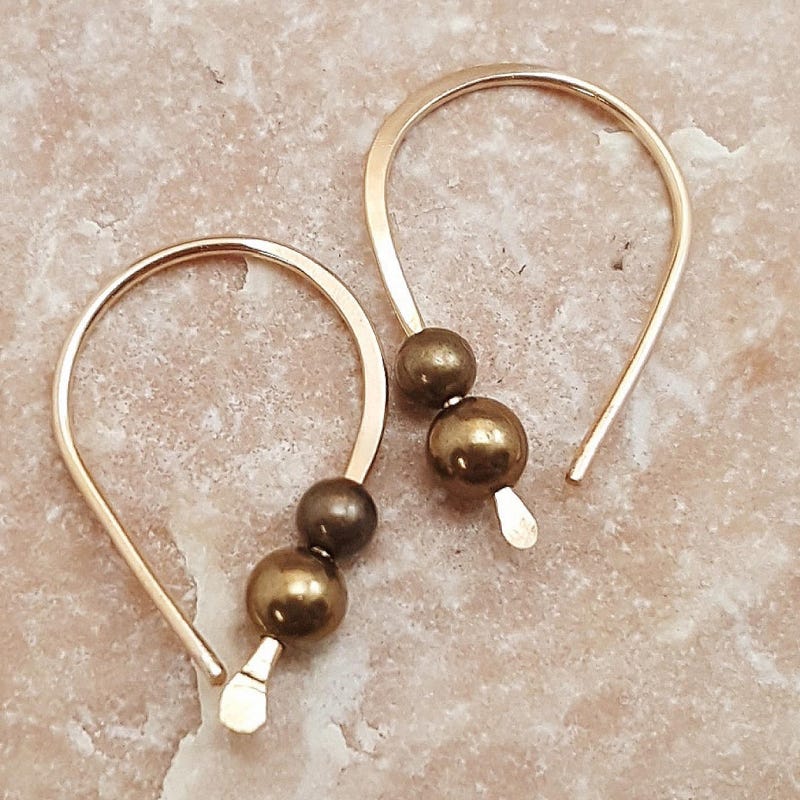 Antique Sleeper Hoops - Etsy