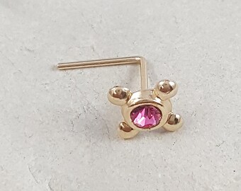 Ruby Nose Piercing - Etsy