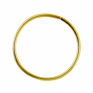 24K Gold Jewelry. Solid 24k Gold Nose Ring. 24k Solid Gold Hoop. One ...
